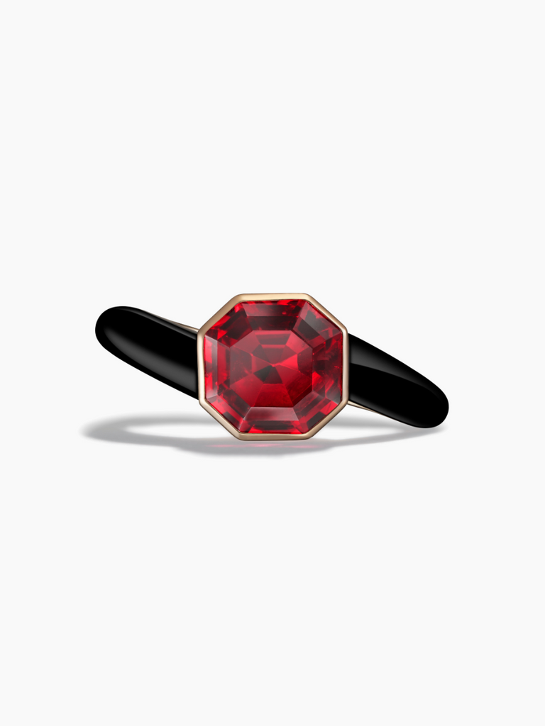 ZigZag Spinel Ring – Second Pétale
