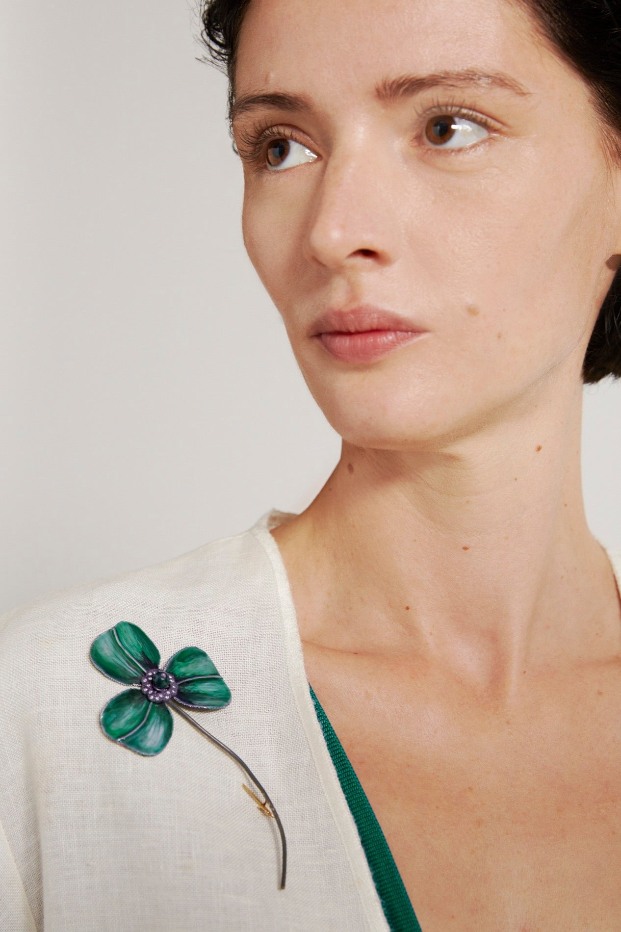 Clover Brooch – Second Pétale